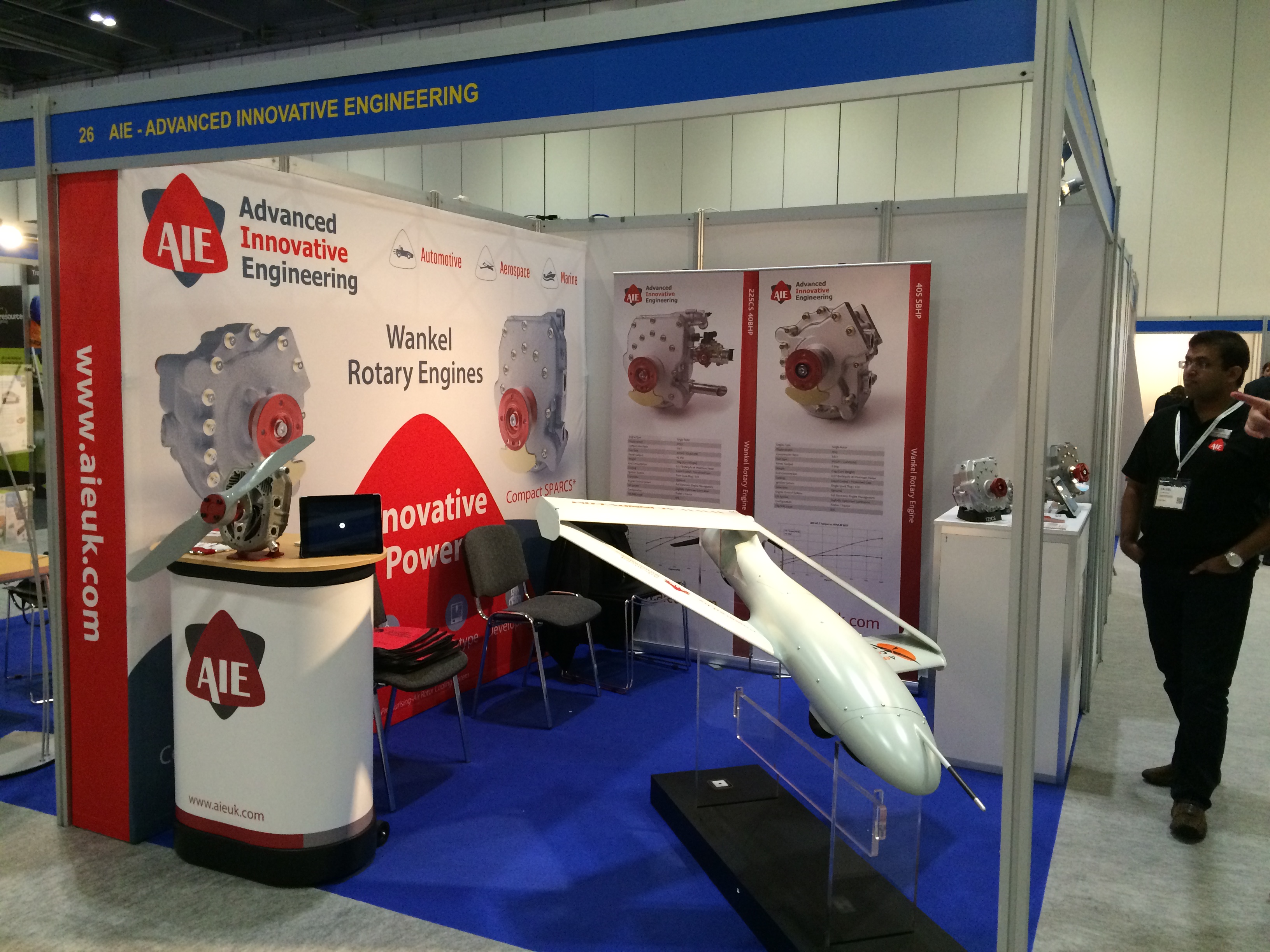 COMMERCIAL UAV SHOW 2015 - LONDON | Advanced Innovative Engineering (UK ...