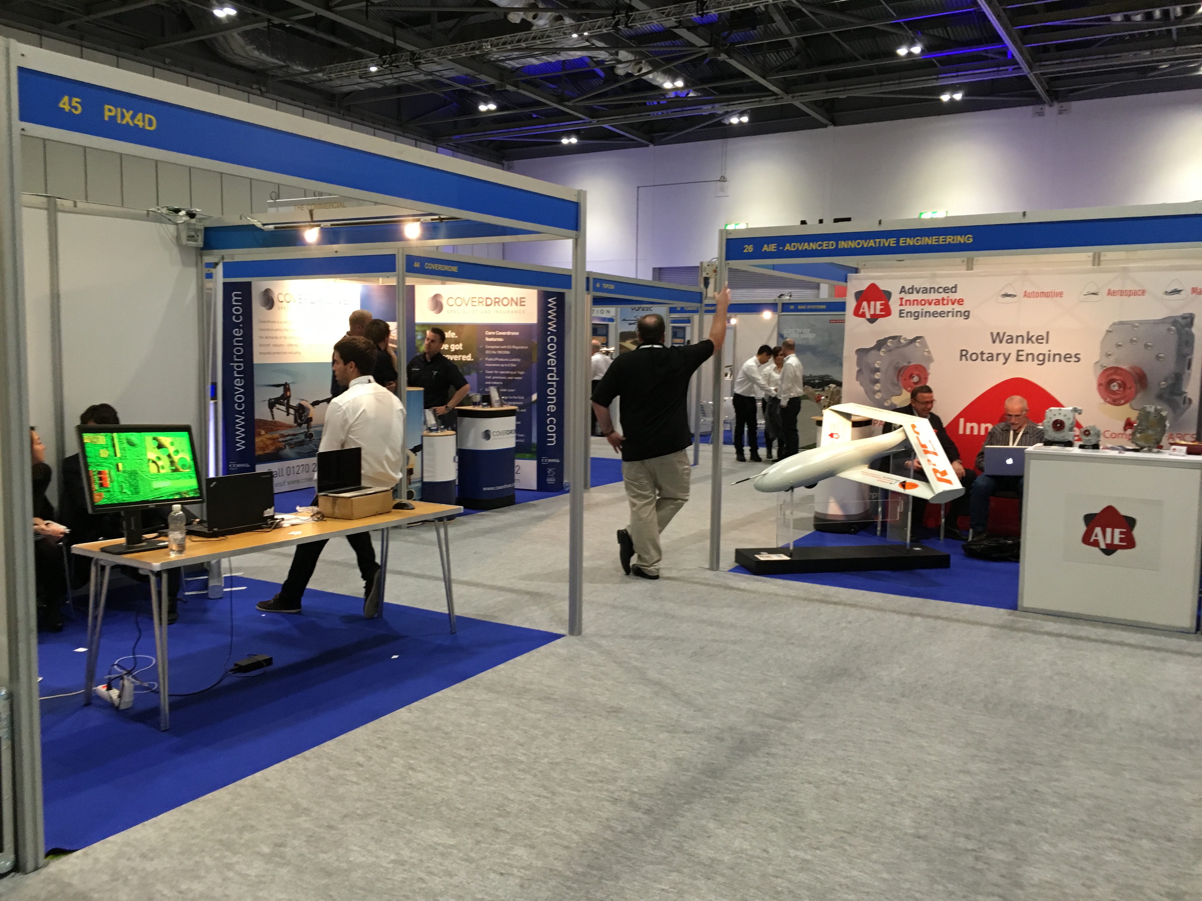 COMMERCIAL UAV SHOW 2015 - LONDON | Advanced Innovative Engineering (UK ...